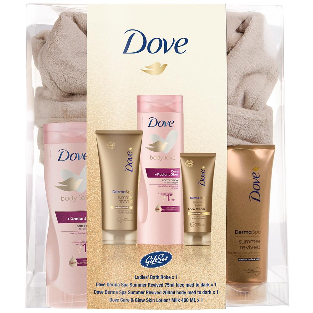 Dove Glow Bathrobe Set