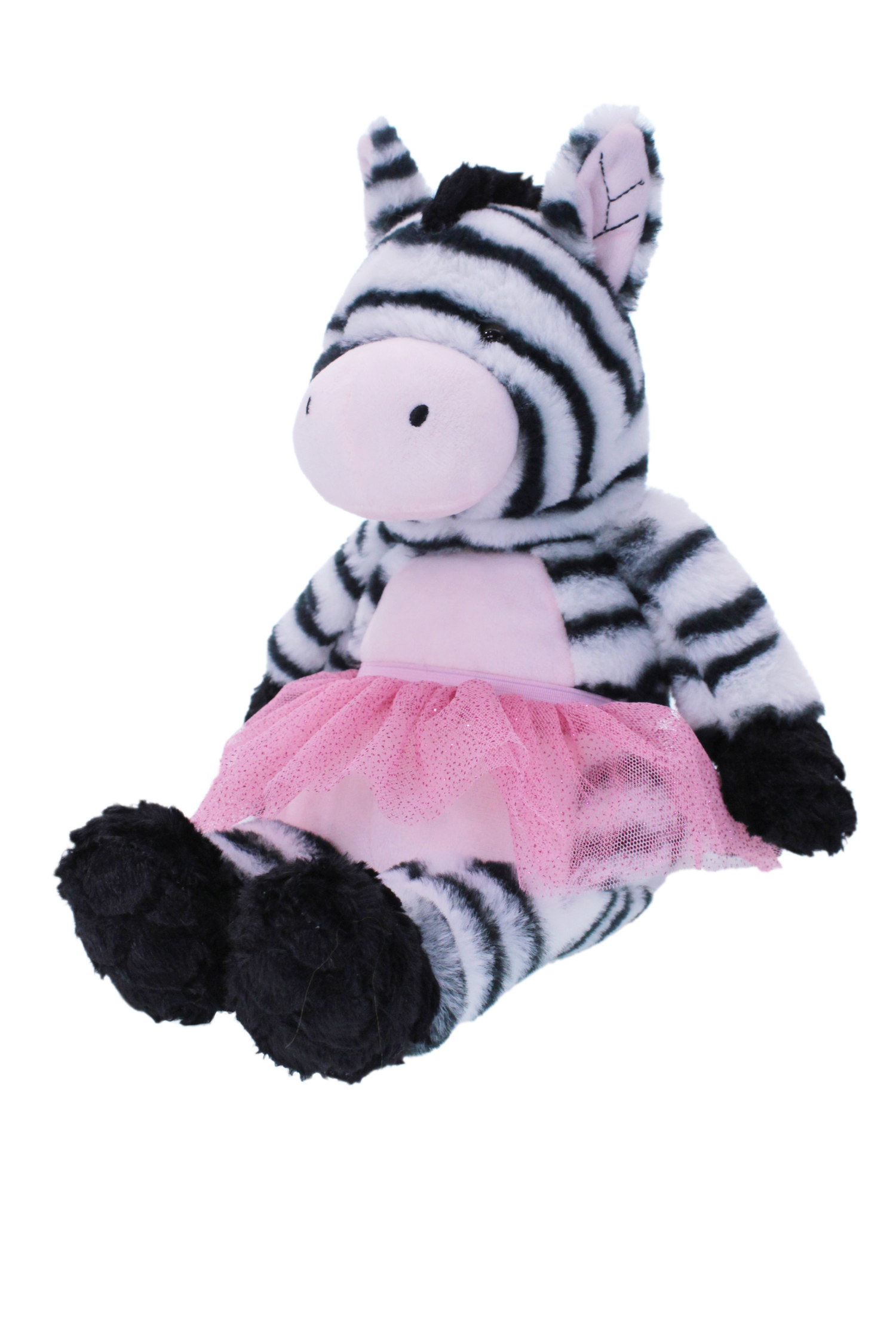 Brandwell Plush Heatable Teddy Zebra