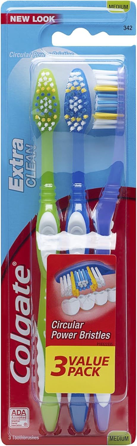 Colgate Extra Clean Toothbrush 3 Pack – McCabes Pharmacy