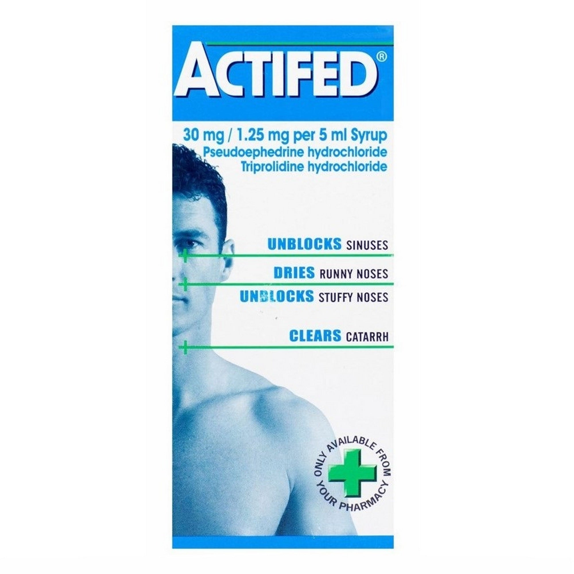 Actifed Syrup 100ml – McCabes Pharmacy