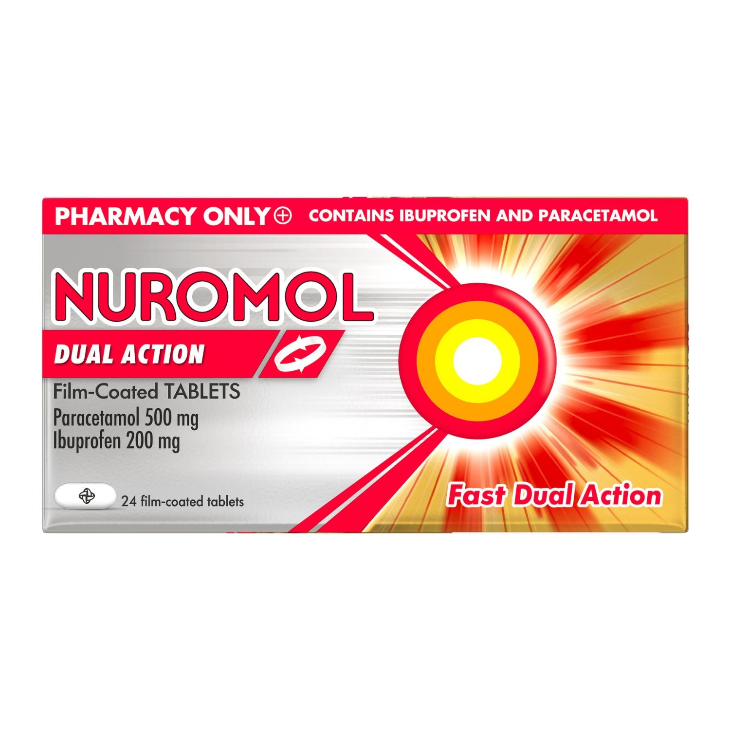 Nuromol Dual Action Tabs 24 | McCabes Pharmacy