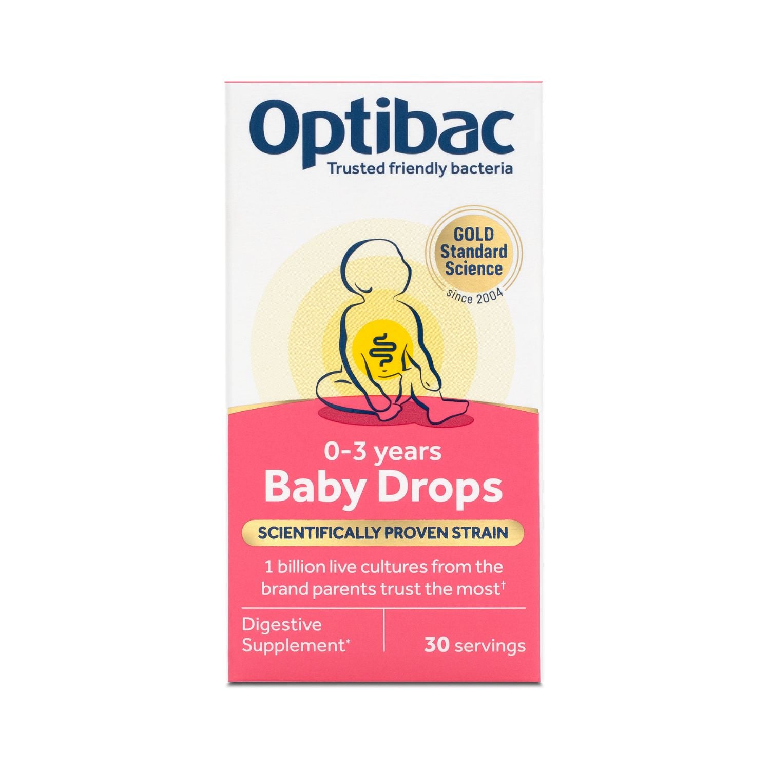 OptiBac For Your Baby Dropper 10ml - Infant Probiotic Supplement ...