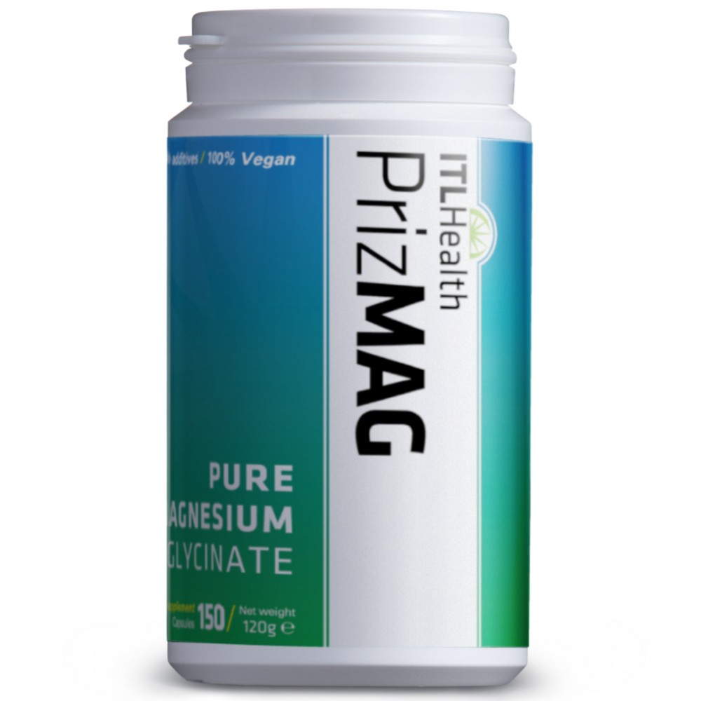 Prizmag Magnesium Bisglycinate 150 Capsules - Gentle on Stomach ...