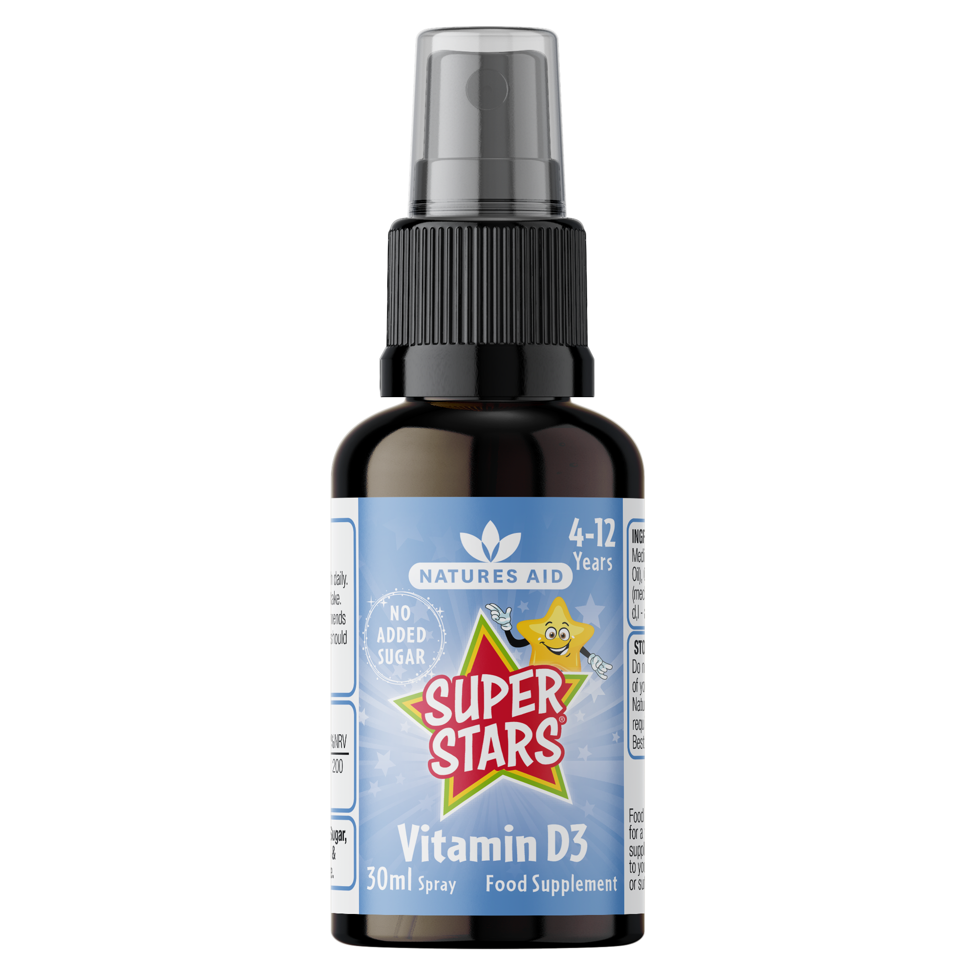Natures Aid Super Stars Vitamin D3 Spray