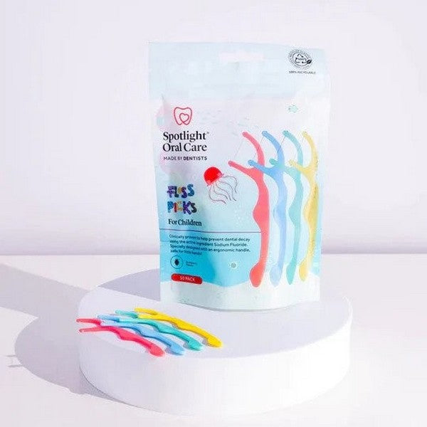 Spotlight Oral Care Dental Floss Picks for Kids 50's – McCabes Pharmacy