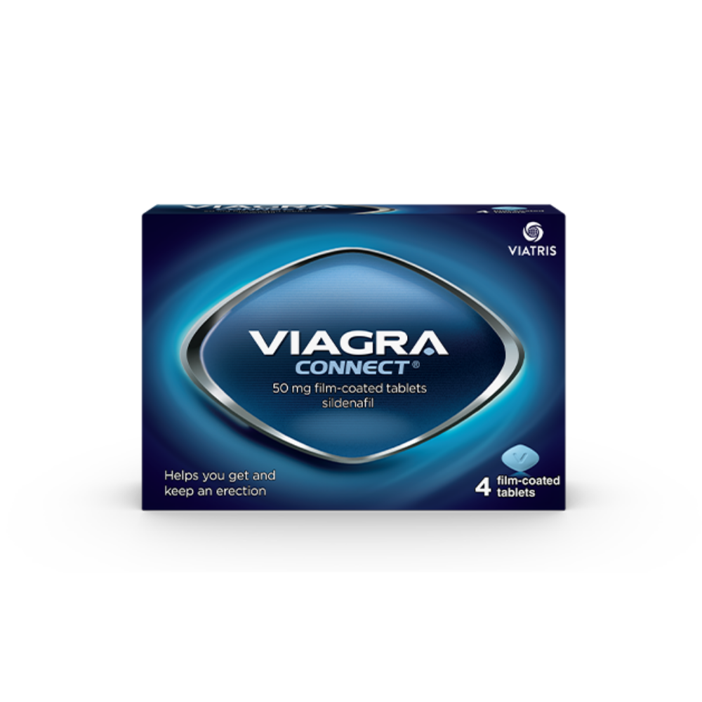 Viagra Connect 50mg 4 Pack | McCabes Pharmacy