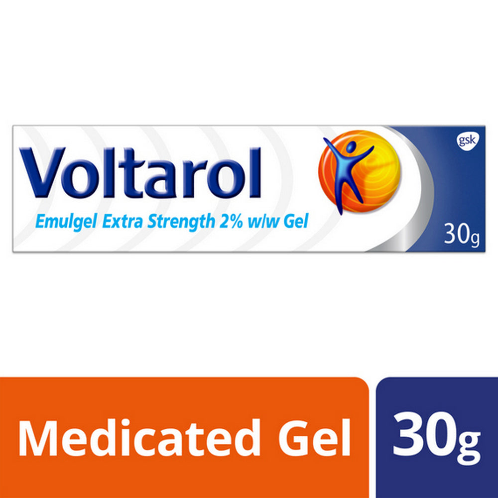 Voltarol Pain Relief Gel Extra Strength 2% Emulgel – McCabes Pharmacy