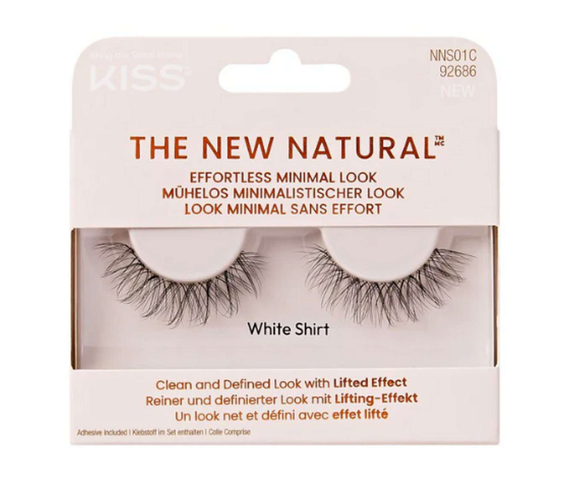 Kiss The New Natural Single Lash 01 White Shirt – McCabes Pharmacy