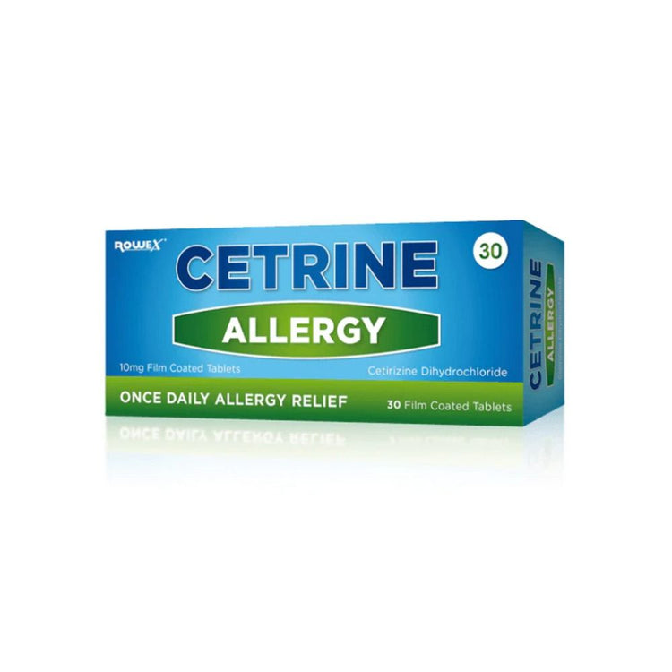 Cetrine Allergy 10mg - 30 Film-Coated Tablets – McCabes Pharmacy