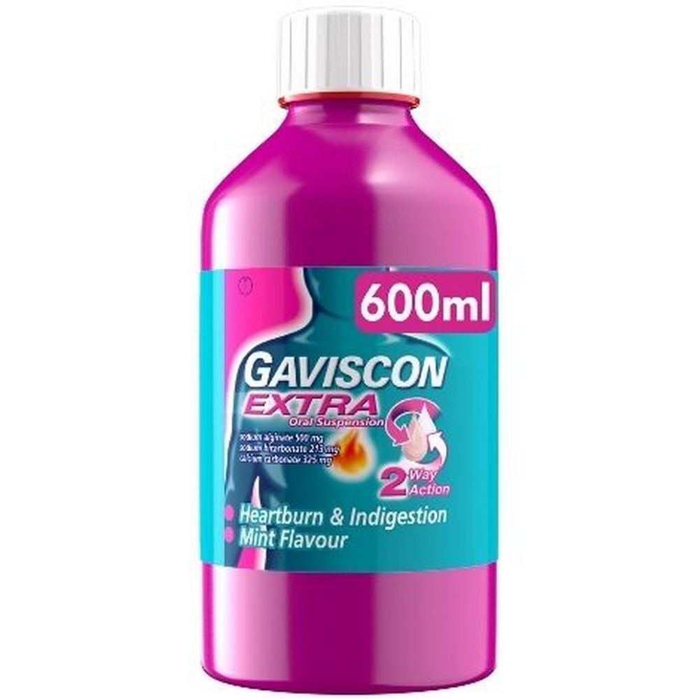 Gaviscon Extra Oral Suspension 600ml – McCabes Pharmacy