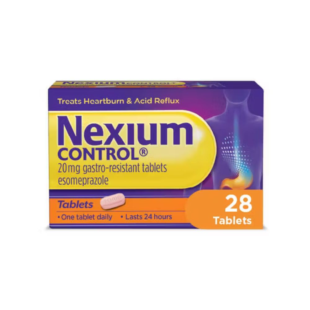 Nexium Control 20mg 28 Tablets – McCabes Pharmacy