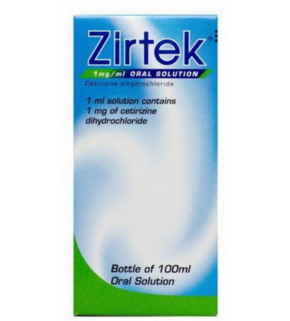 Zirtek Oral Solution 100ml – McCabes Pharmacy