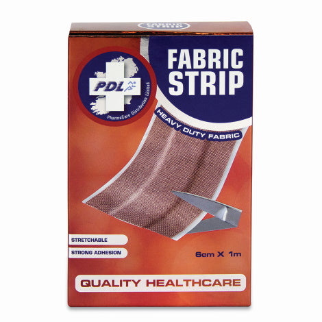PharmaCare Fabric Dressing Strip 1m X 6cm