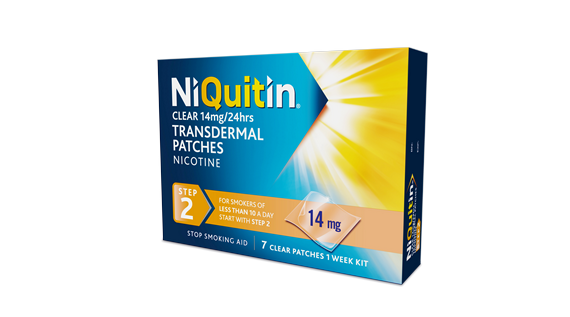 NiQuitin Clear Patch Step 2 - 14mg