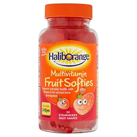 HalibOrange Kids Multivitamin Fruit Softies - Strawberry (30)