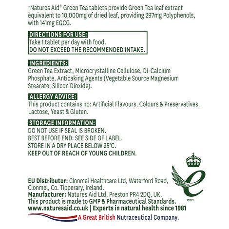 green tea or tablets