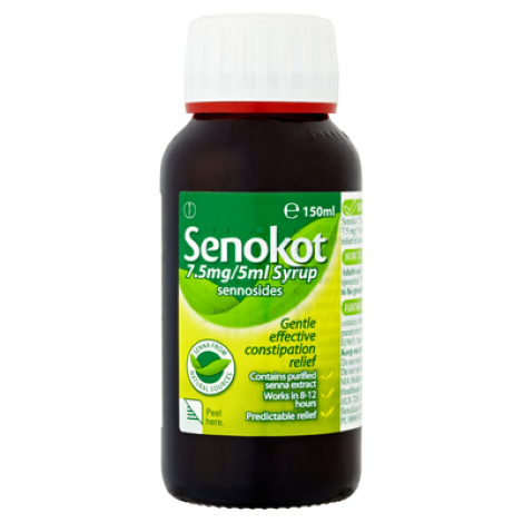 Senokot Syrup 150ml – McCabes Pharmacy