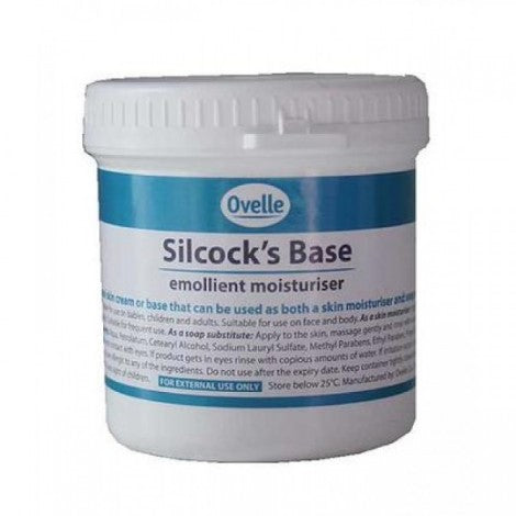 Ovelle Silcocks Base - Emollient Cream for Dry Skin Relief